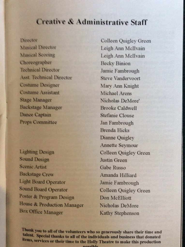 Chicago – 2007 | The Holly Theater History